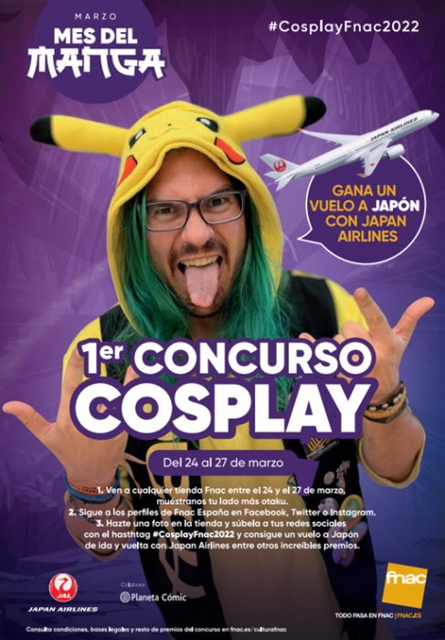 FNAC celebra el Mes del Manga con el primer Concurso Cosplay FNAC ...