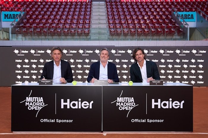 Haier se convierte en Patrocinador Oficial del Mutua Madrid Open ...