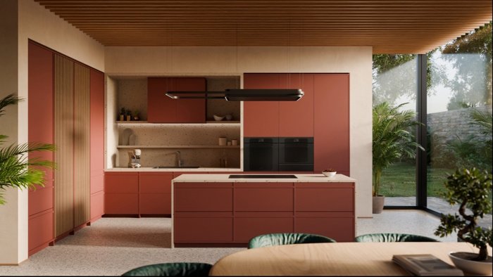 Smeg presenta Musa - Marrón y Blanco