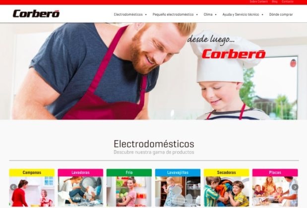 Corberó actualiza su web con la imagen de su nuevo Catálogo 2018 ...