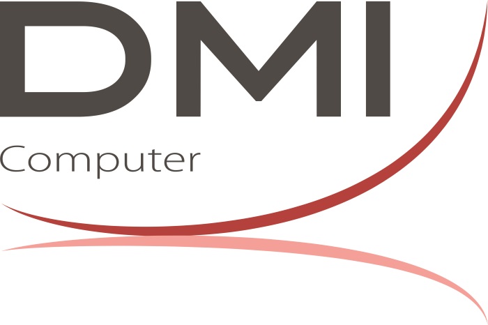 Nueva imagen corporativa de DMI Computer - Marrón y Blanco